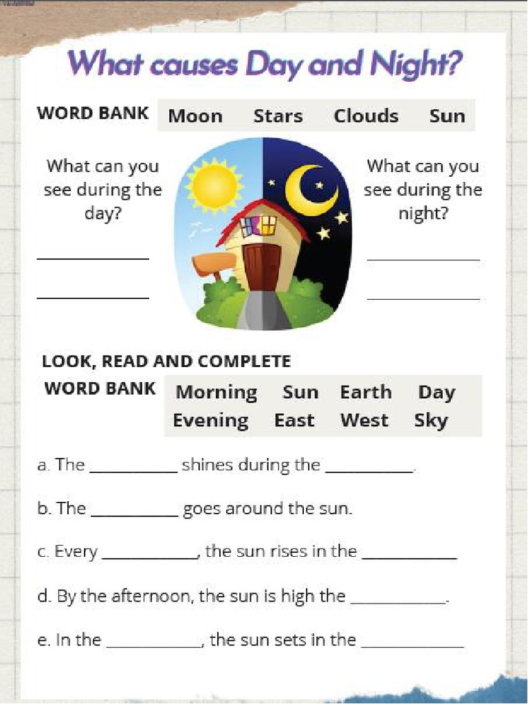 activity demo science 6 tarpapel 1 | PDF