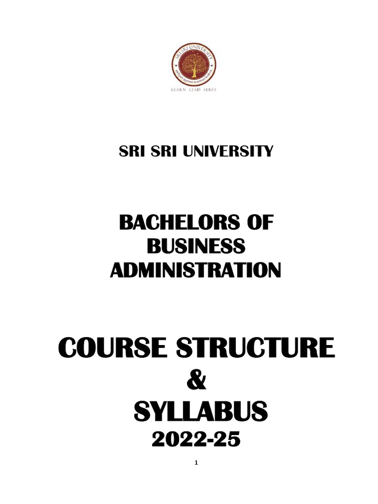 Bba Syllabus For 2022 25 Batch Onwards | PDF | Statistics | Macroeconomics