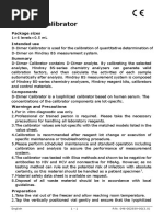 Mindray Multi Sera Calibrator Values | PDF | Creatinine | Lactate ...