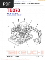 Takeuchi Crawler Loader Tl10 Parts Manual | PDF