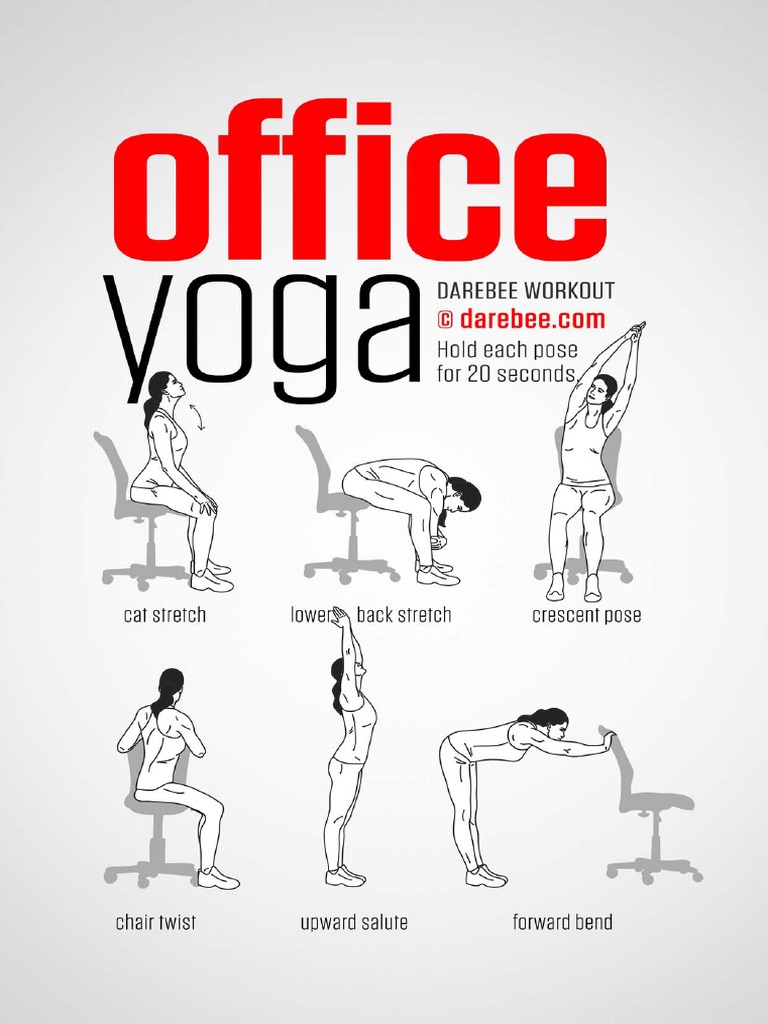 Office Yoga Workout | PDF