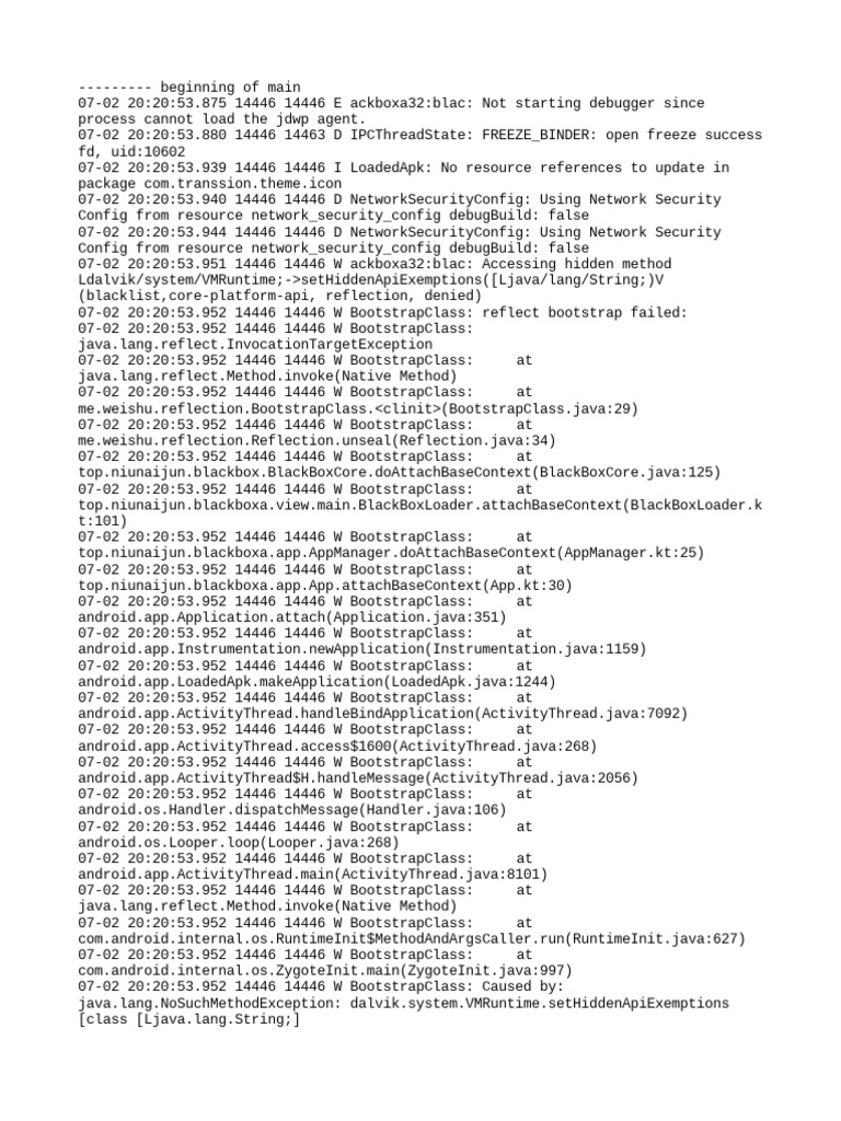 Top Niunaijunblackboxa32 Logcat Pdf Java Programming Language Android Operating System