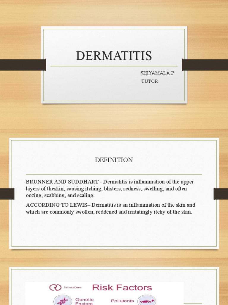 INFECTION AND INFESTATIONS -DERMATITIS | PDF