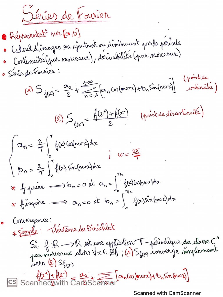 4-Séries de Fourrier | PDF