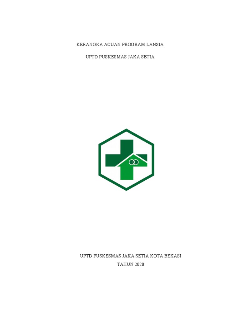 Kak Program Lansia 2020 | PDF