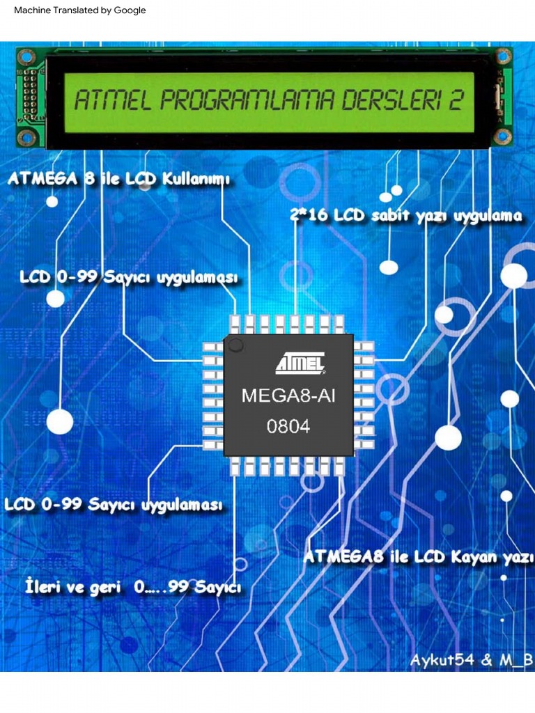 ATmega8 Ders 2 | Descargar gratis PDF | Poco | Función (Matemáticas)