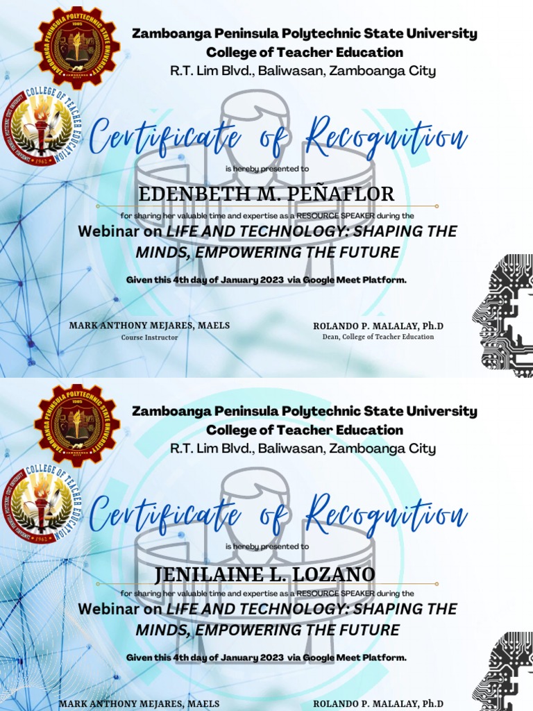Modern Elegant Certificate of Appreciation | PDF