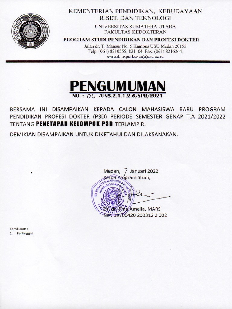 06 Penetapan Kelompok p3d | PDF