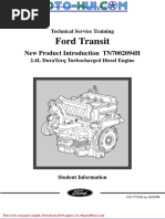 Hyundai Diesel Engine D4a d4d Shop Manual | PDF