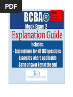 BCBA Exam Study Guide 5th Edition PDF | PDF | Reinforcement | Classical ...