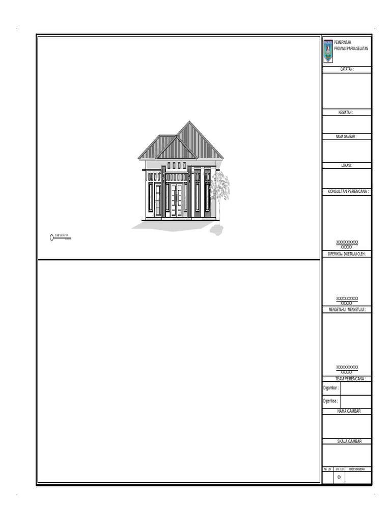 Rumah 8x10 Model | PDF