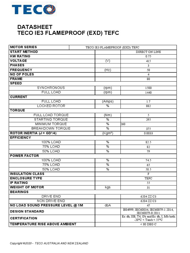 Teco 4 | PDF | Electrical Equipment | Quantity
