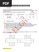 Guide Complet du Guidage en Rotation | PDF | Palier (mécanique ...