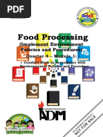 Food Processing-Lesson PDF | PDF | Foods | Food Preservation