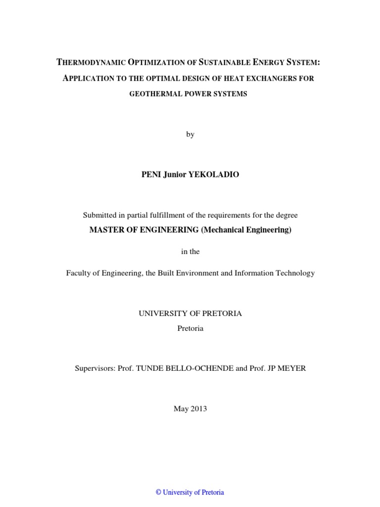 Thermo Ees Code | PDF | Geothermal Energy | Climate Change