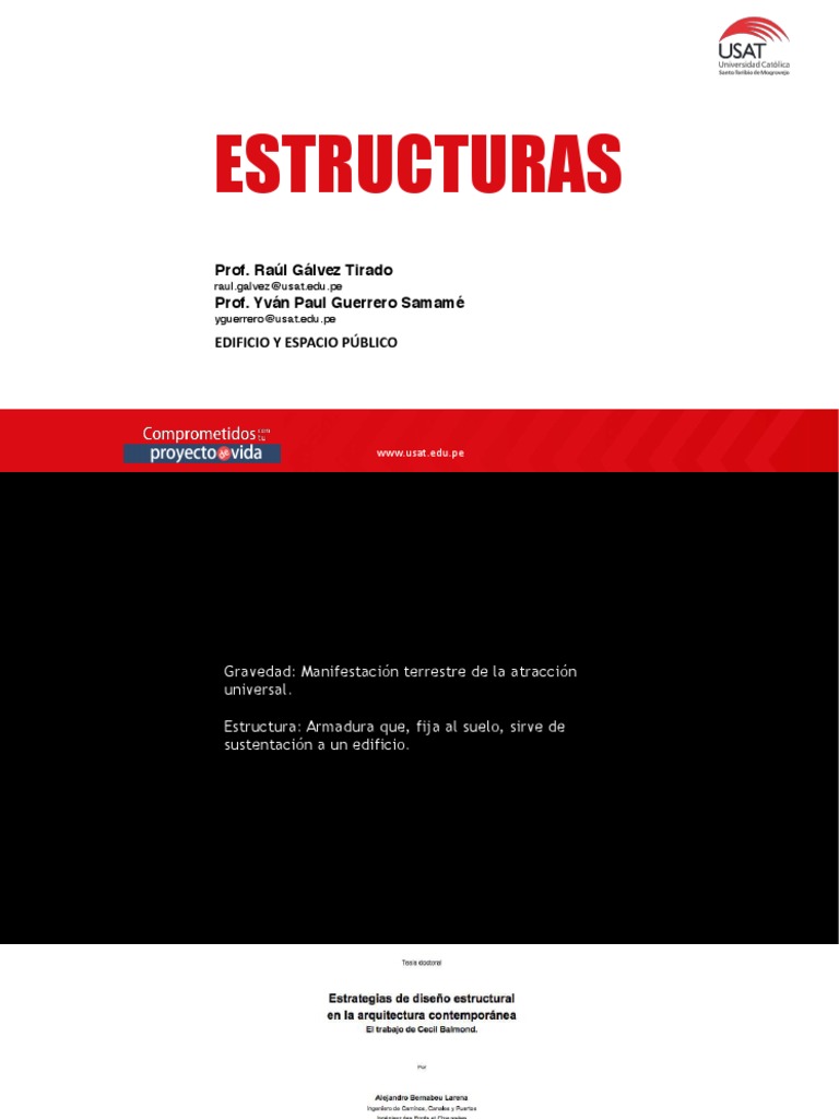 09 Estructuras | PDF | Ingeniería estructural | Bienes raíces