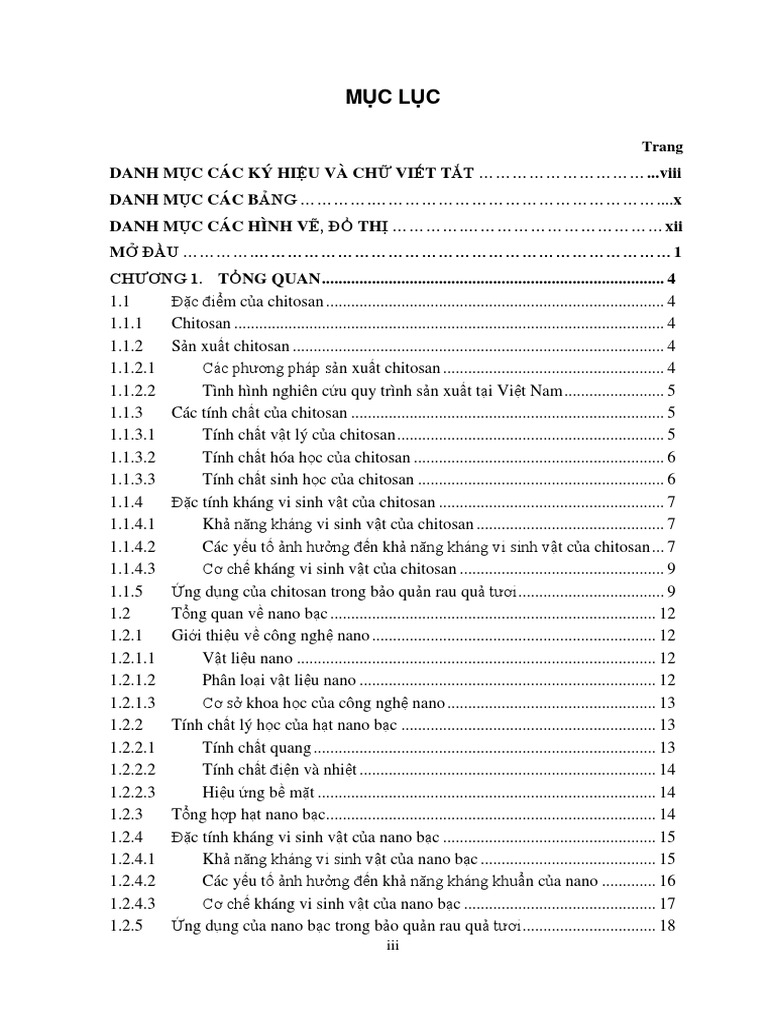 Xemtailieu Nghien Cuu Tao Che Pham Chitosan Nano Bac Ung Dung Trong Bao ...