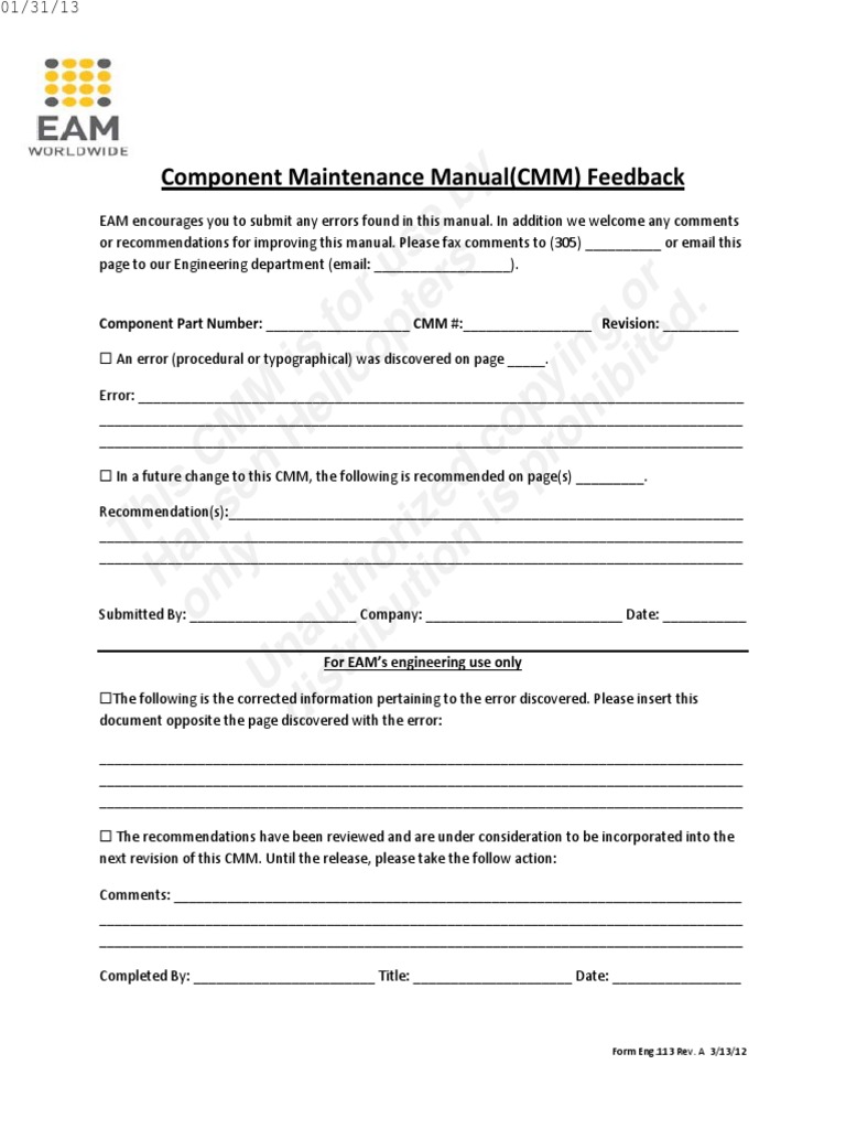 Hansen Helicopters - CMM25 60 12 - KSE 35 - REV 10 | PDF ...
