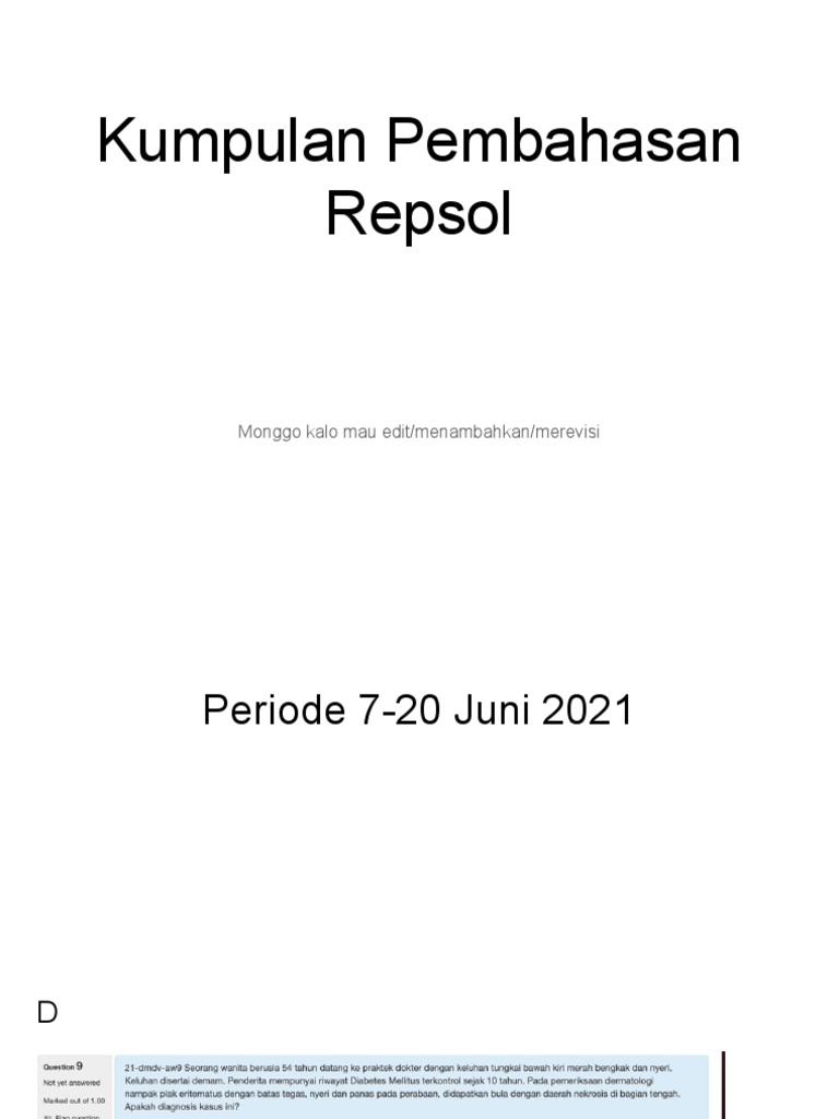 Kumpulan Pembahasan Repsol | PDF