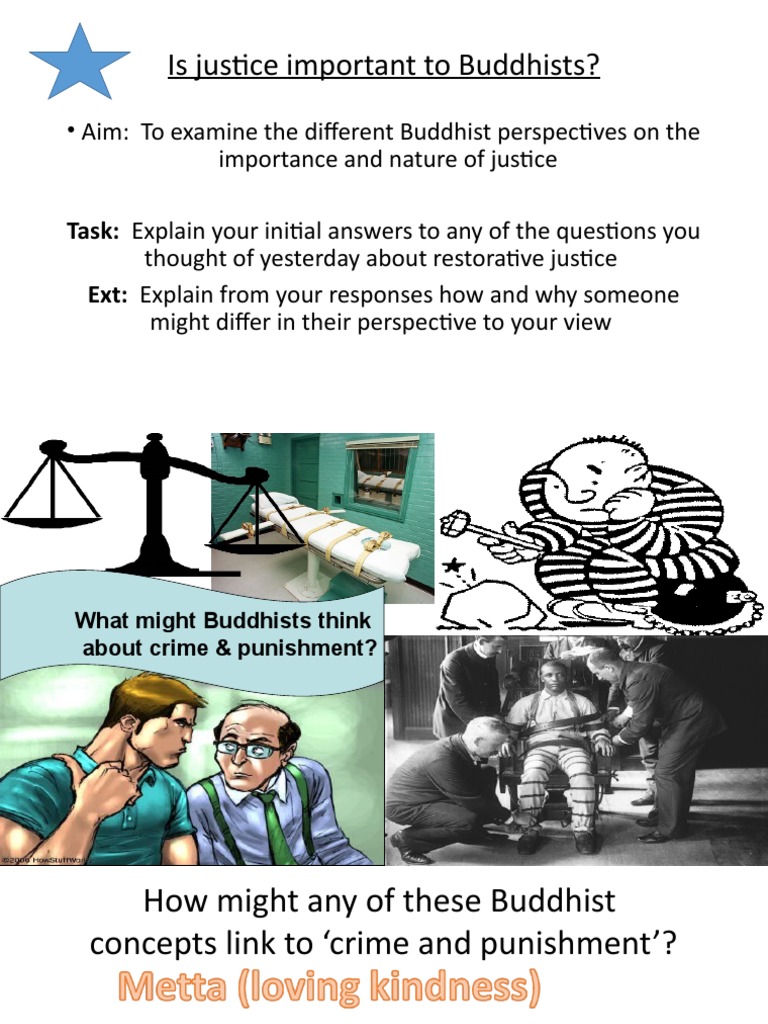 Lesson 2 - Non-Religious and Buddhist Need For Justice 10 GCSE | PDF ...