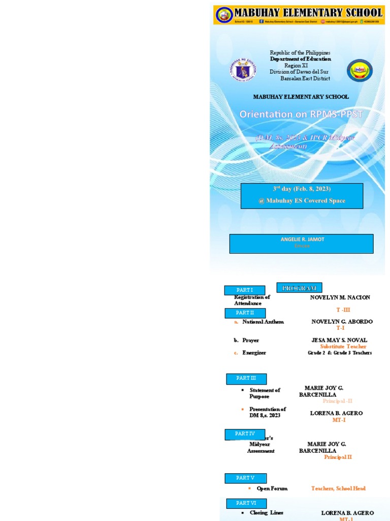 3rd Day Program | PDF