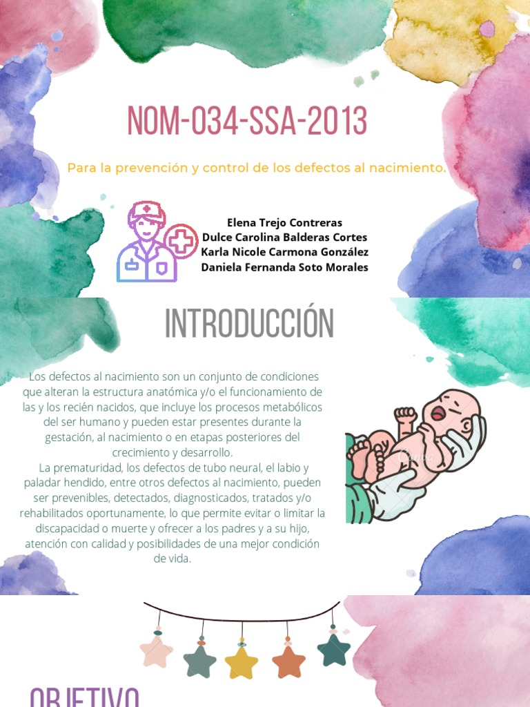 Nom 034 Ssa 2013 | PDF | El embarazo | Parto