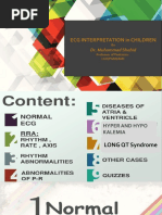 Paediatric ECG Checklist 3.8 | PDF | Electrocardiography ...