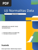 Makalah - STATISTIK Kel.5 3A (Uji Normalitas Data) . | PDF
