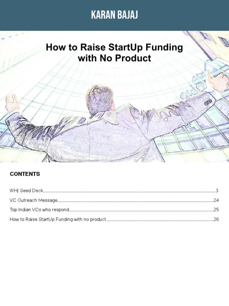 Karan Bajaj Startup Pitch - Whitehat | PDF | Venture Capital ...