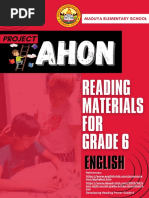 Grade 6-Filipino-Localized Reading Materials 1 | PDF | Social Science ...