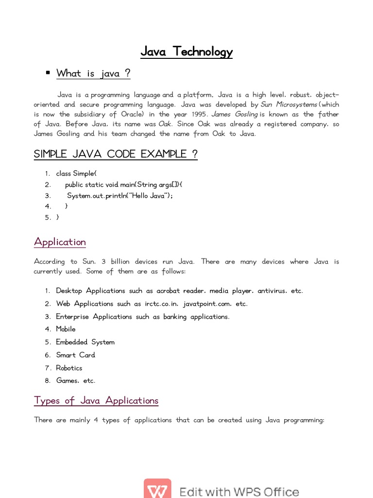 Java Learning Recode Biswajeet Pdf Object Oriented Programming 