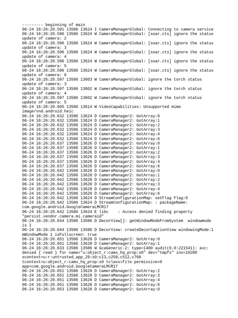 Logcat 1687598780507 | PDF | Computer Engineering | Computer Science