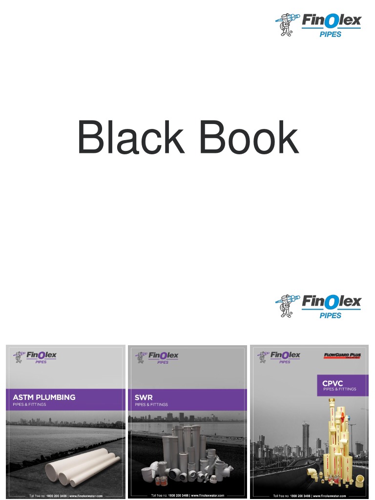 Finolex - Black Book | PDF | Polyvinyl Chloride | Brand