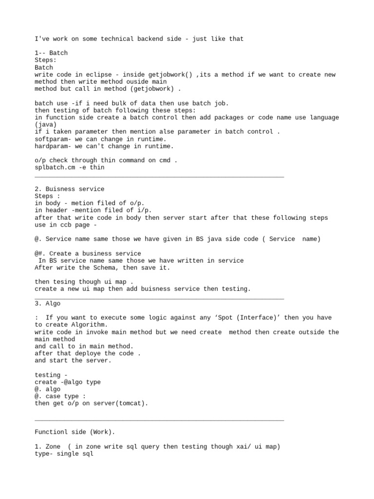 CCB Testing and Scripting Overview | PDF | Database Index | Sql