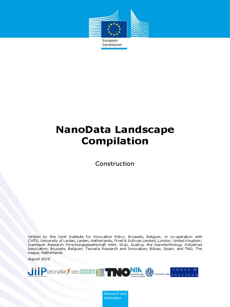 Nano Data Landscape-Construction - EU - Aug16 | PDF | Efficient Energy ...