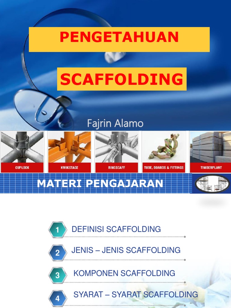 Scaffolding | PDF
