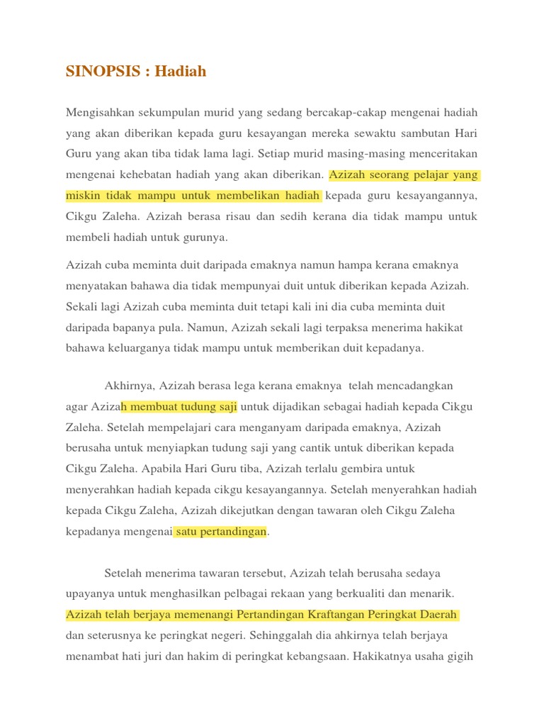 HADIAH | PDF