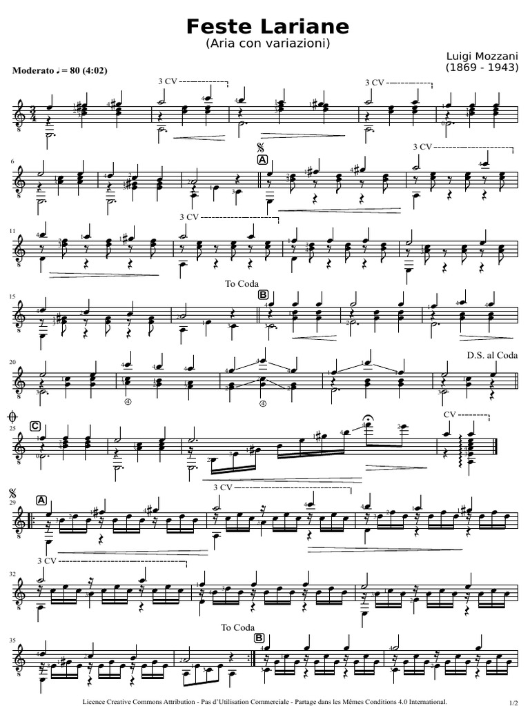 Feste Lariane (Luigi Mozzani) | PDF