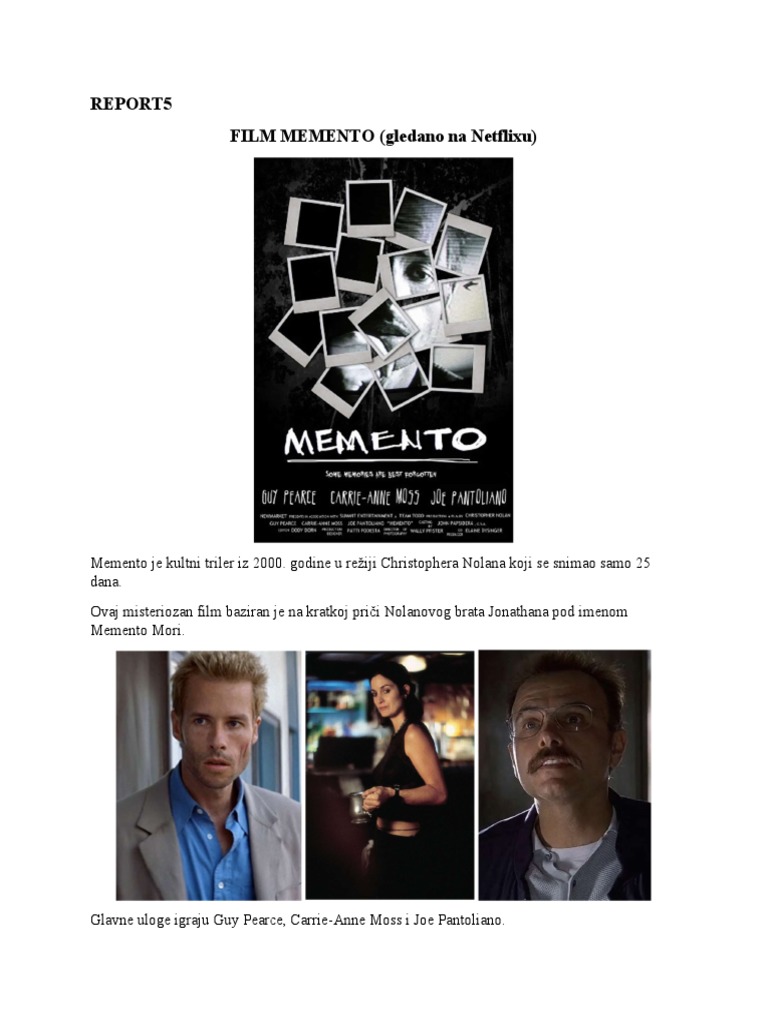 Memento | PDF