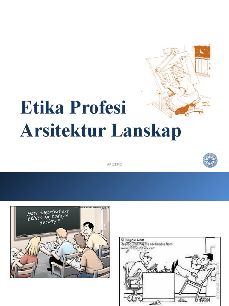 Etika & Profesionalisme Arsitek Lanskap | PDF