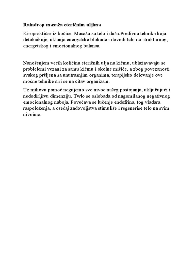 Raindrop | PDF