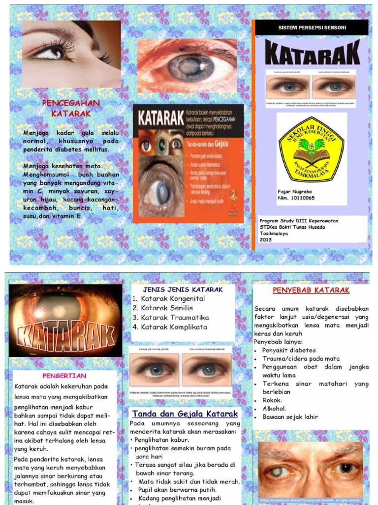 leaflet katarak | PDF