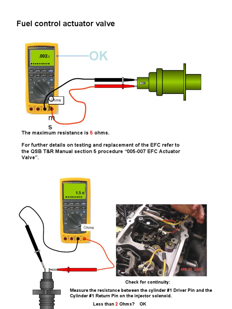 Cummins QSB6.7 and QSB4.5 with CM850 ECM_ Components testing | PDF ...