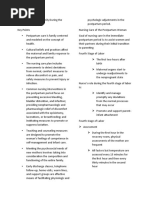 Case Study Postpartum - Peds | PDF | Postpartum Period | Childbirth