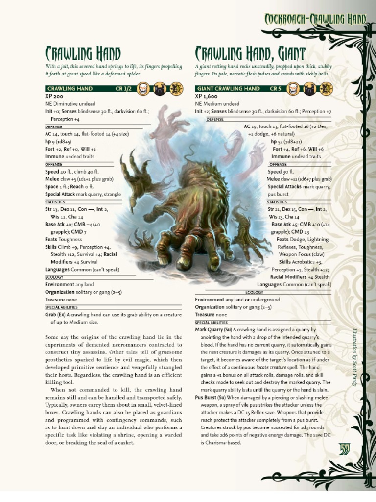 Crawling Hand | PDF