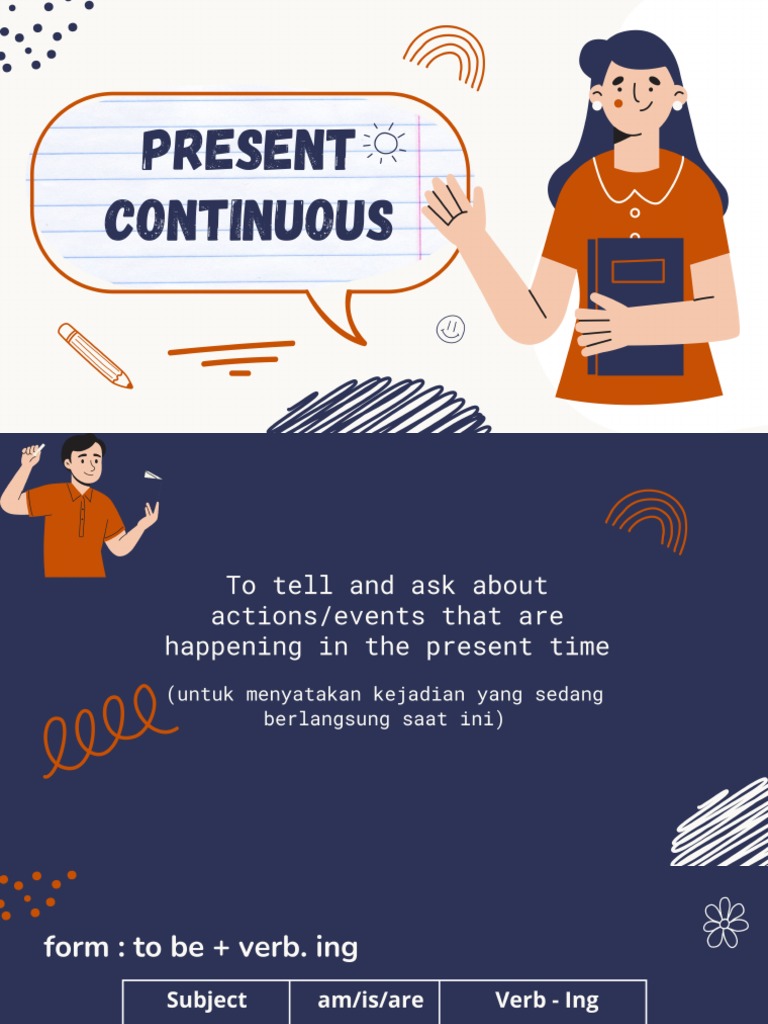 Present Continuous | PDF