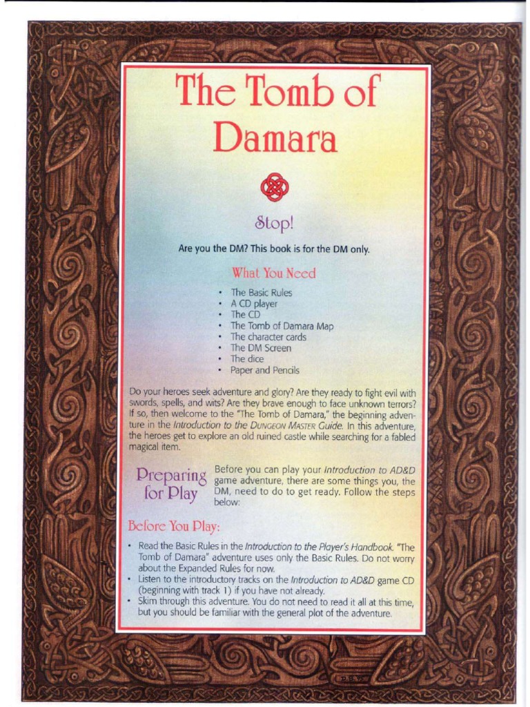 The Tomb of Damara | PDF