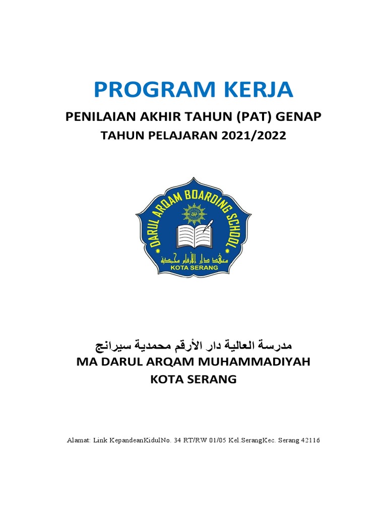 Soal PAT dan Tes Santri Baru 2022 | PDF