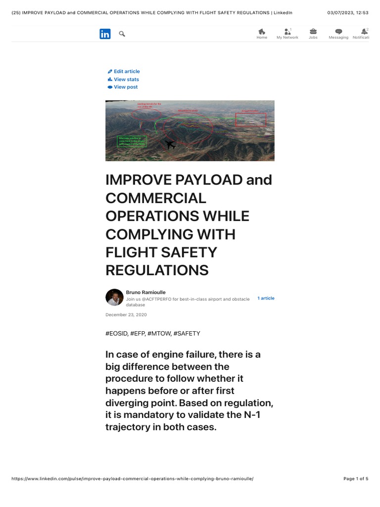 Eosid - Improve Payload and Commercial Operations | PDF | Takeoff | Aviation Safety