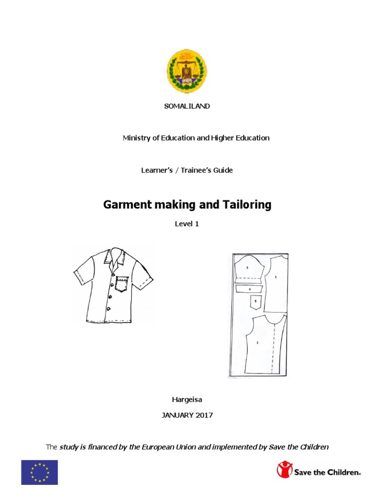 Level 1 Learner's Guide (DRAFT FINAL Doc) 2 | PDF | Seam (Sewing ...